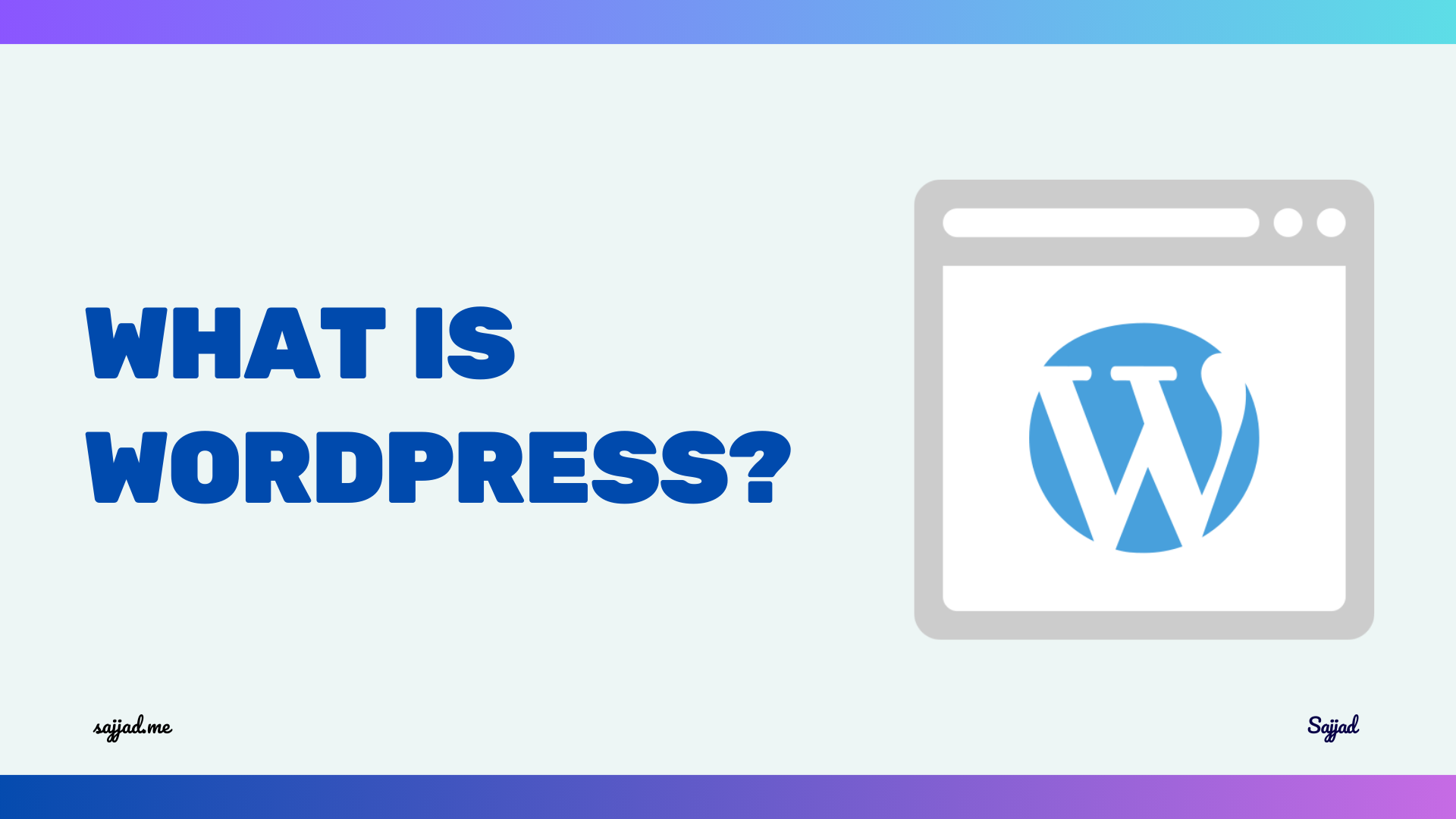 What is WordPress?